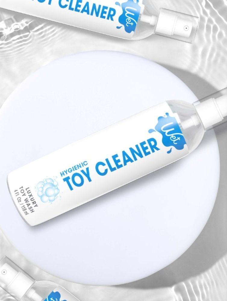Очиститель для секс-игрушек без спирта Wet Toy Cleaner, на водной ...